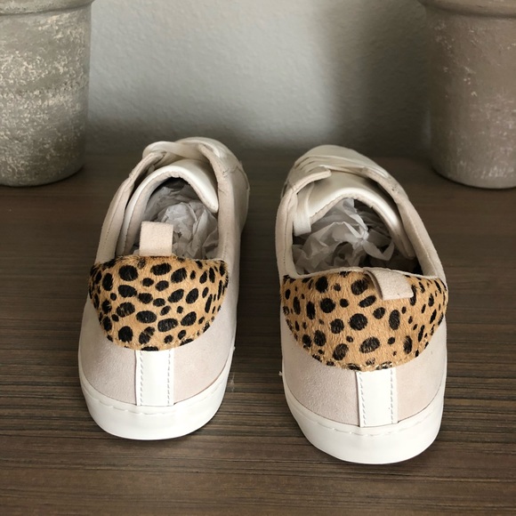 GAP | Shoes | Brand New Gap Mix Fabric Cheetah Low Lace Sneaker | Poshmark